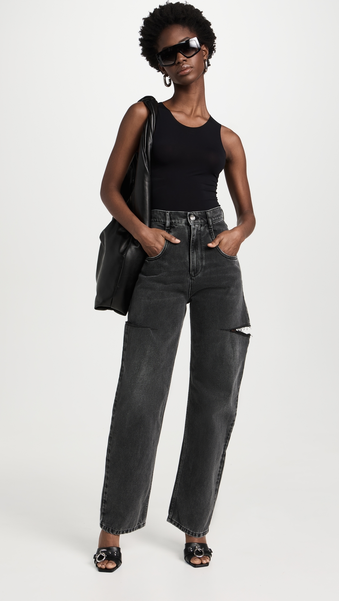 MAISON MARGIELA Maison Margiela Denim Jeans with Slash Details
